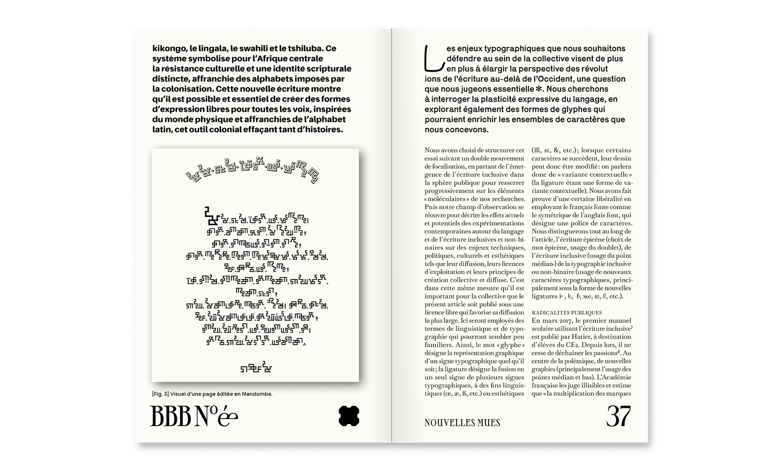 Bye Bye Binary – N° é·e, Imaginaires typo·graphiques post-binaires